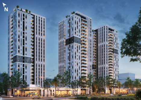 Ocean facing new project – Ir Yamim – DWELL Group